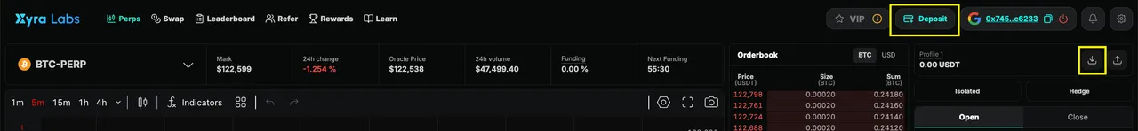 Deposit & Withdraw | Xyra Learn | Xyra Learn